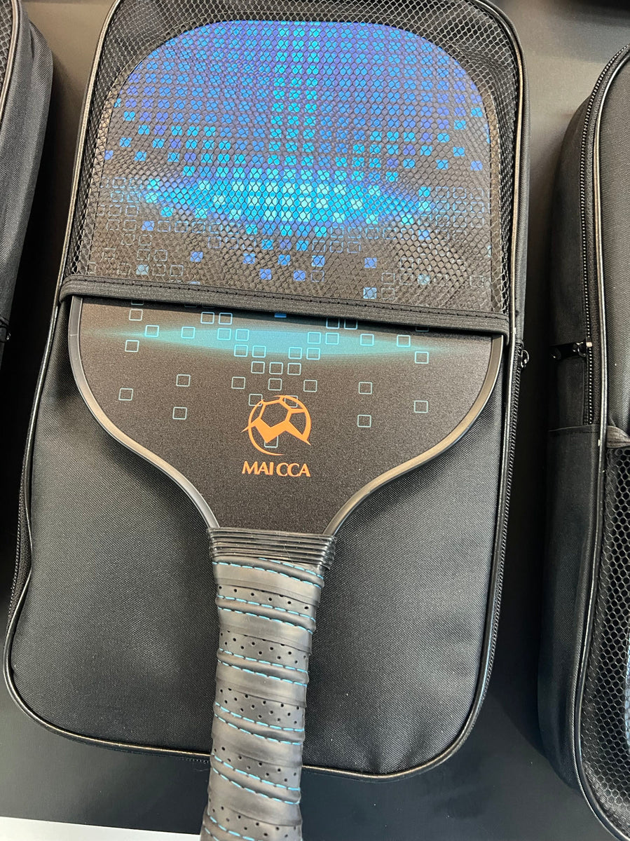 Pickleball 2 x Fiberglass bats, and 4 balls and bag set – Rodney's Table Tennis