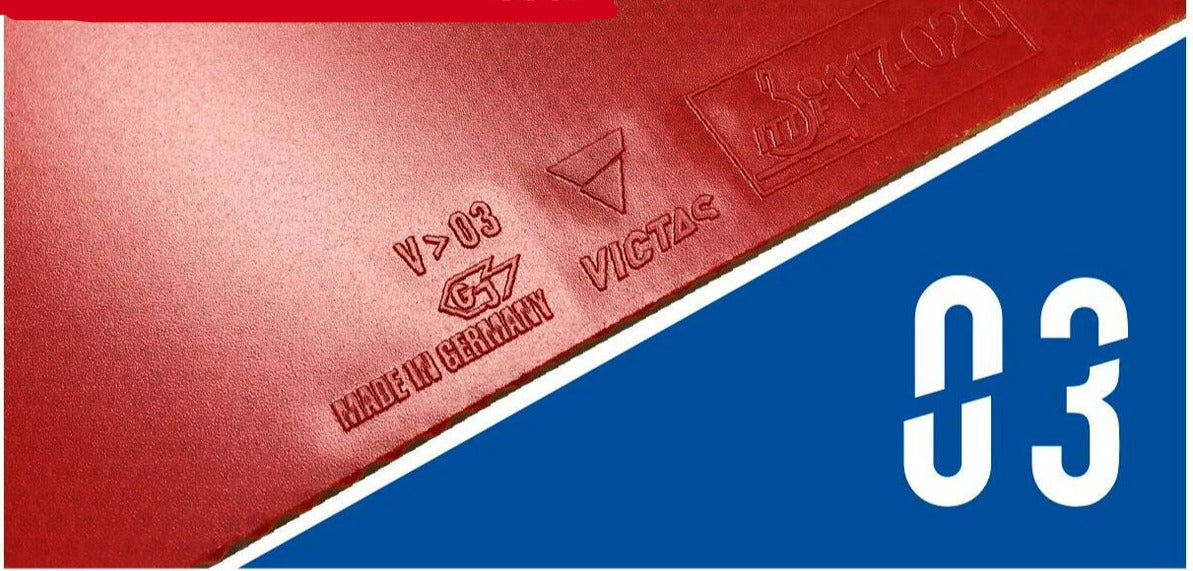 Victas V 03 Rubber – Rodney's Table Tennis