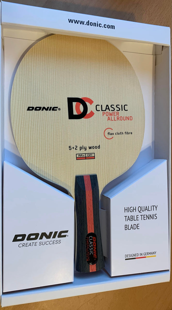 DONIC Classic Power Allround Blade – Rodney's Table Tennis