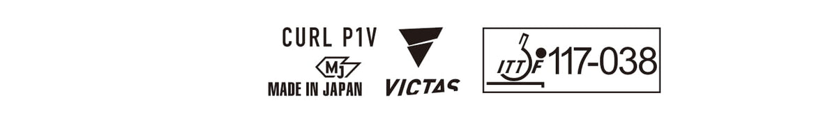 Victas Curl P1V Long Pimple Rubber – Rodney's Table Tennis