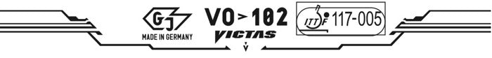 Victas 102 short Pimple Rubber – Rodney's Table Tennis