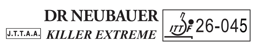Dr.Neubauer Killer Extreme Short pimple – Rodney's Table Tennis