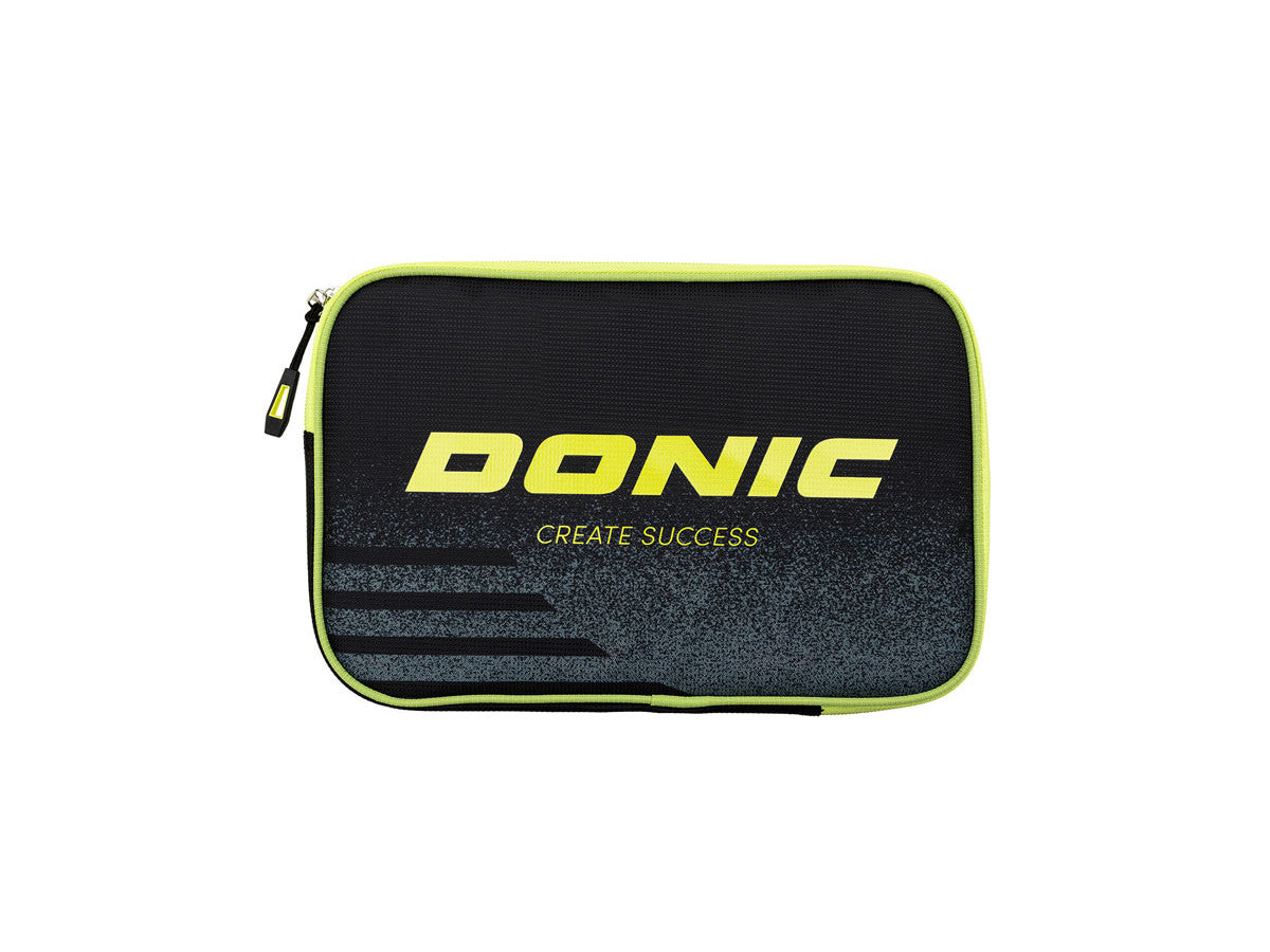 DONIC Single Cover LUX Black/Lime bat case – Rodney's Table Tennis